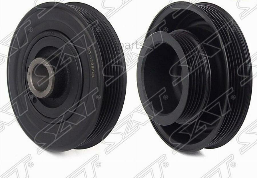 SAT ST-1539704 Шкив коленвала Ford Fiesta 08-19 / Focus 10-15