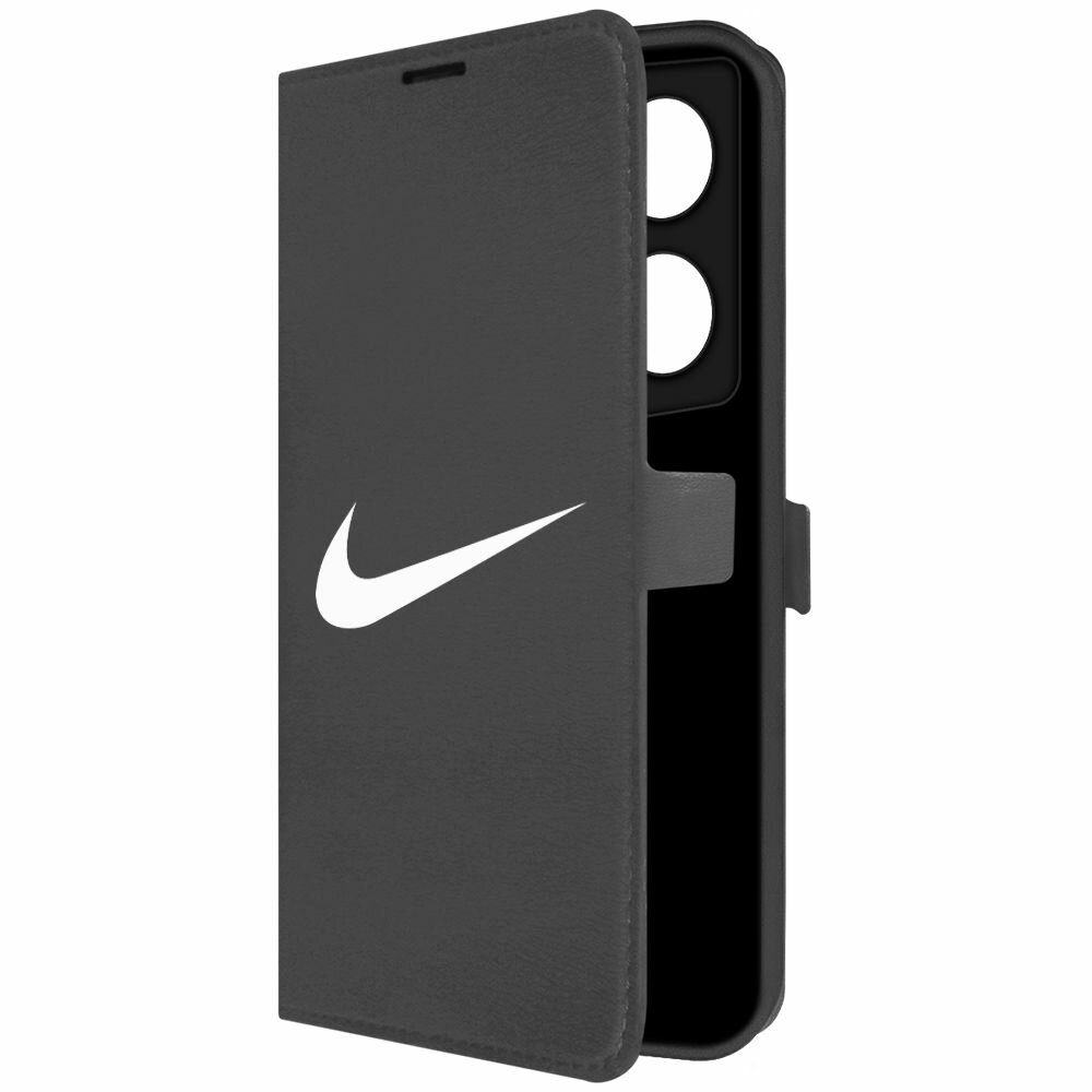 Чехол-книжка Krutoff Eco Book для TECNO Camon 20 Premier Nike (Найк) (черный)