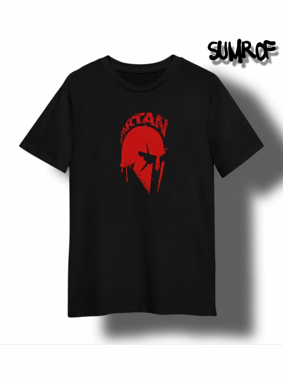 Футболка Zerosell шлем спартанца