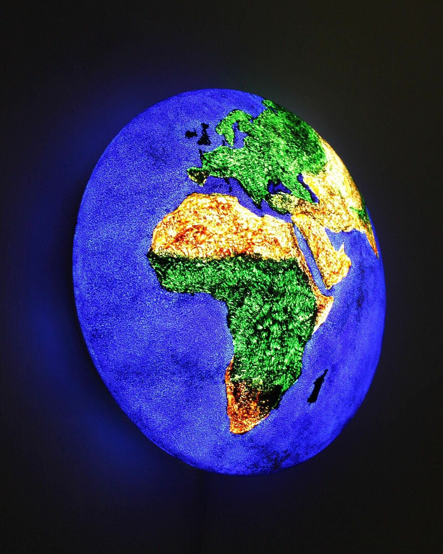 Светильник-ночник Земля, Бра 25 см