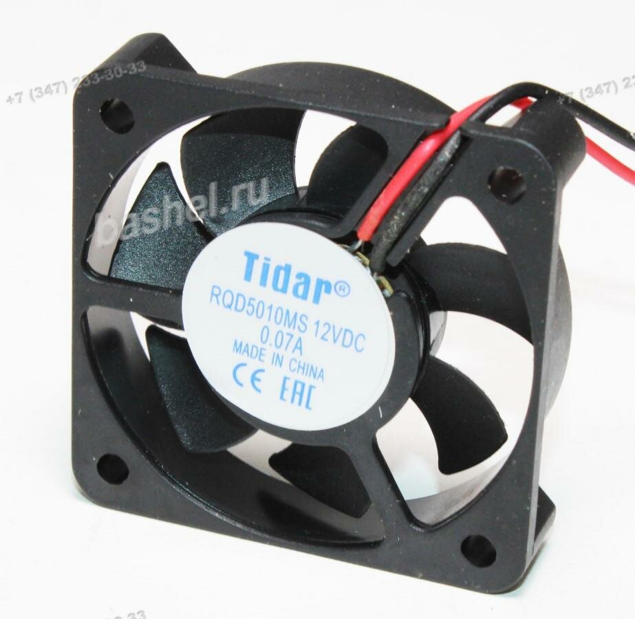 50х50х10мм, RQD 5010MS 12VDC, Вентилятор, TIDAR