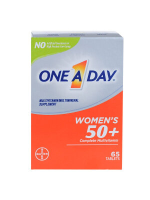 Витамины ONE A DAY Women's 50+ Полноценный мультивитаминный комплекс для женщин 50+