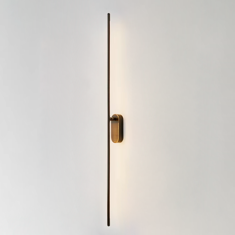 Настенный светильник (бра) Loft4You Dots Brass Black Double