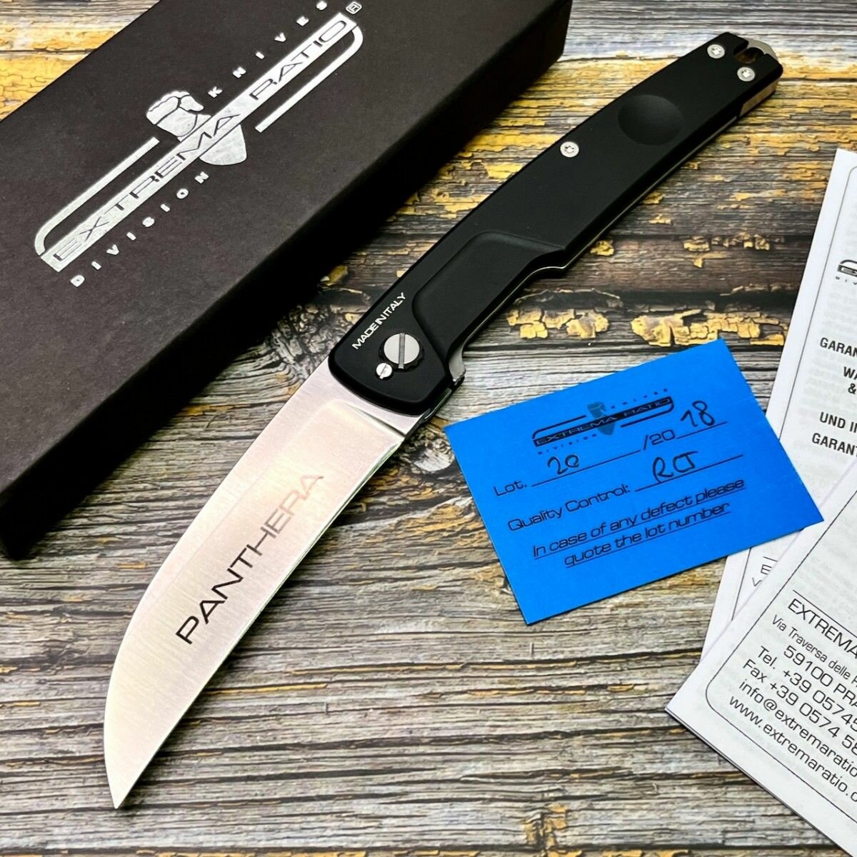 Нож складной Extrema Ratio EX0135SAT Panthera