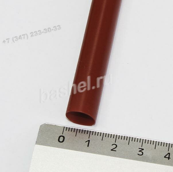 Трубка термоусадочная d 9,5 мм * 1 м, коричневая RC Radpol