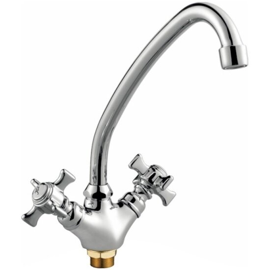 Смеситель Haiba для кухни HB4924, хром