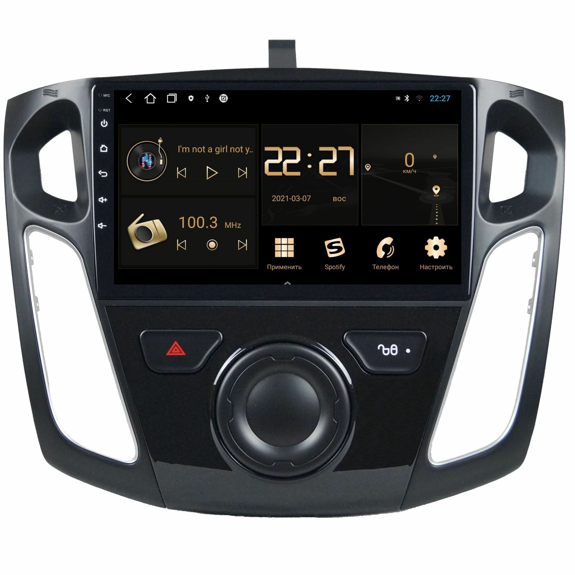 Магнитола CRS-300 M100S Форд Фокус 3 Ford Focus 3 - Android 11 - Память 2+32 - IPS