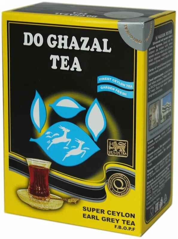 Чай черный цейлонский Do ghazal FBOPF Earl Grey, 500 г