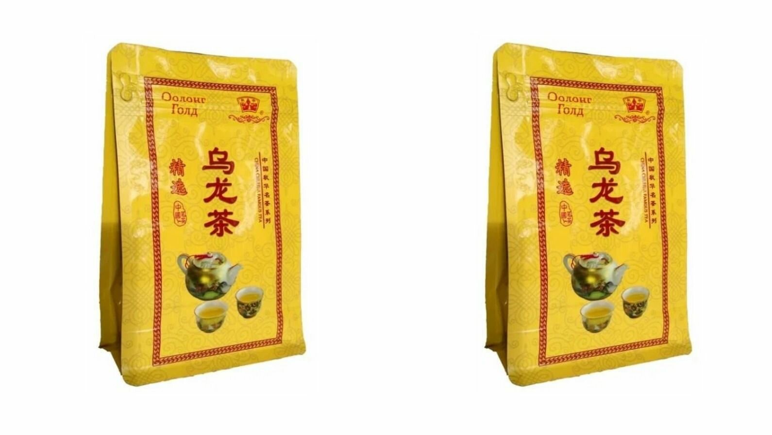 Chu Hua Чай зеленый китайский Оолонг Голд, 100 г, 2 шт