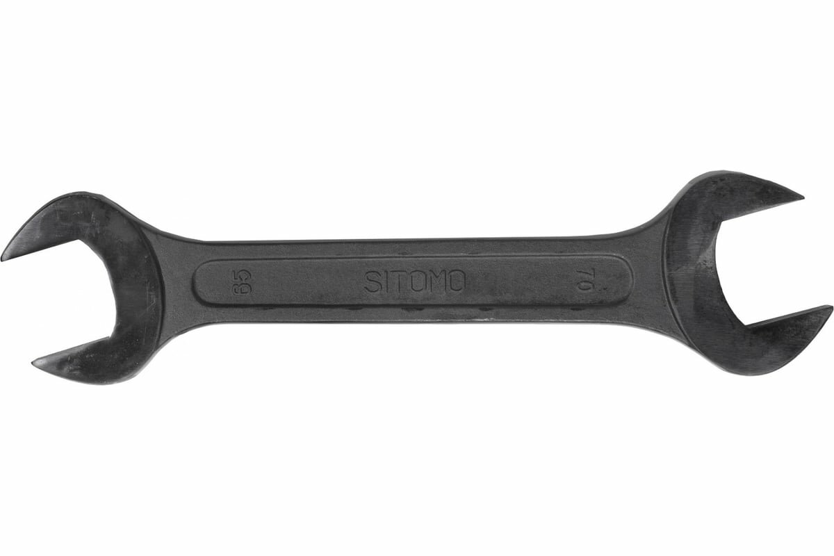 SITOMO Ключ гаечный рожковый двусторонний 65х70 окс. 62780