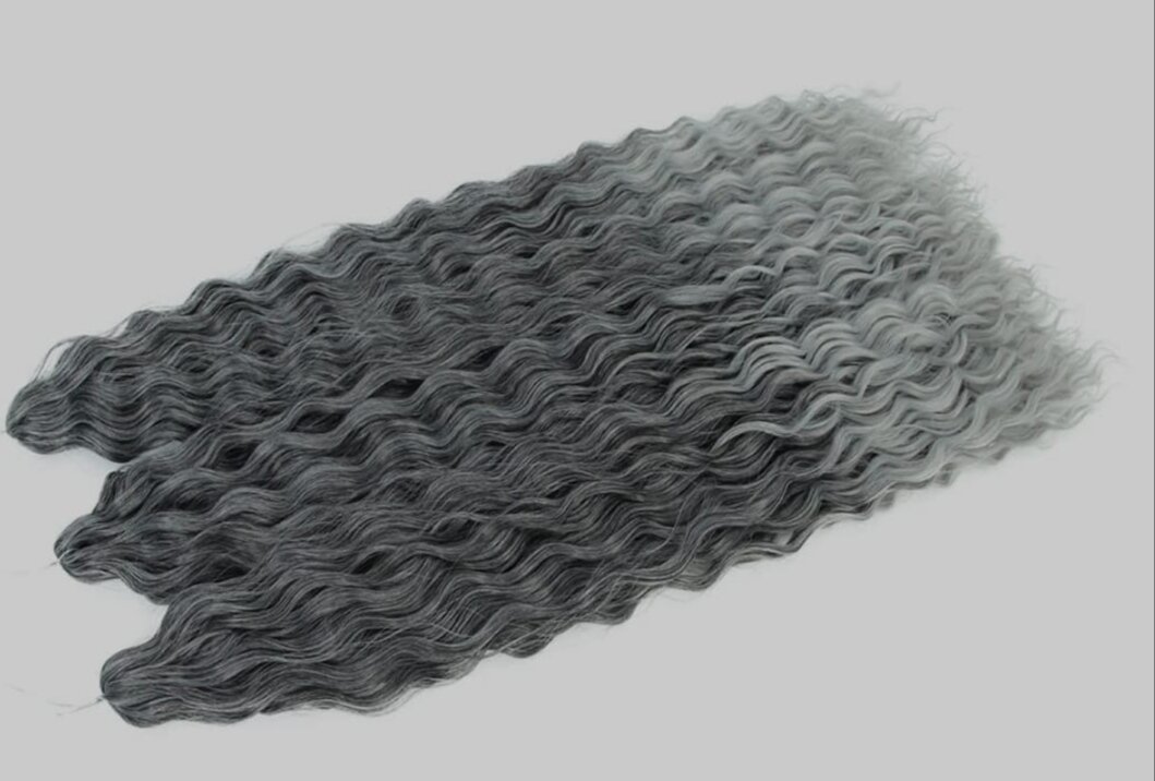 Афрокудри Ариэль для наращивания (Ariel) пепельный 80см