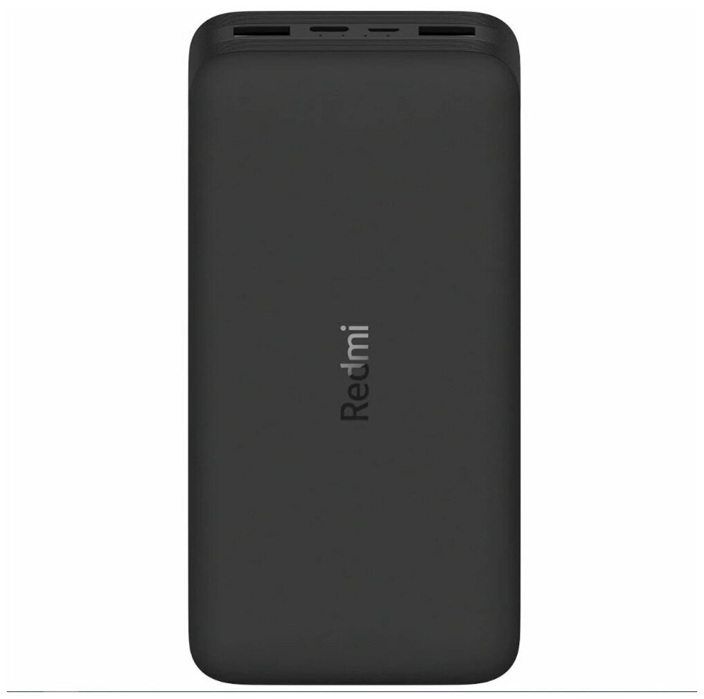 Аккумулятор внешний универсальный Xiaomi Redmi Fast Charge Power Bank 20000mAh, чёрный (VXN4304GL)