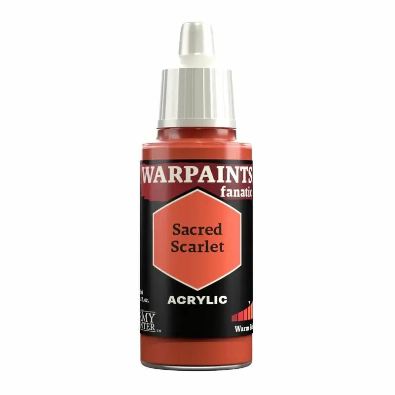 Акриловая краска Army Painter Warpaints Fanatic: Sacred Scarlet