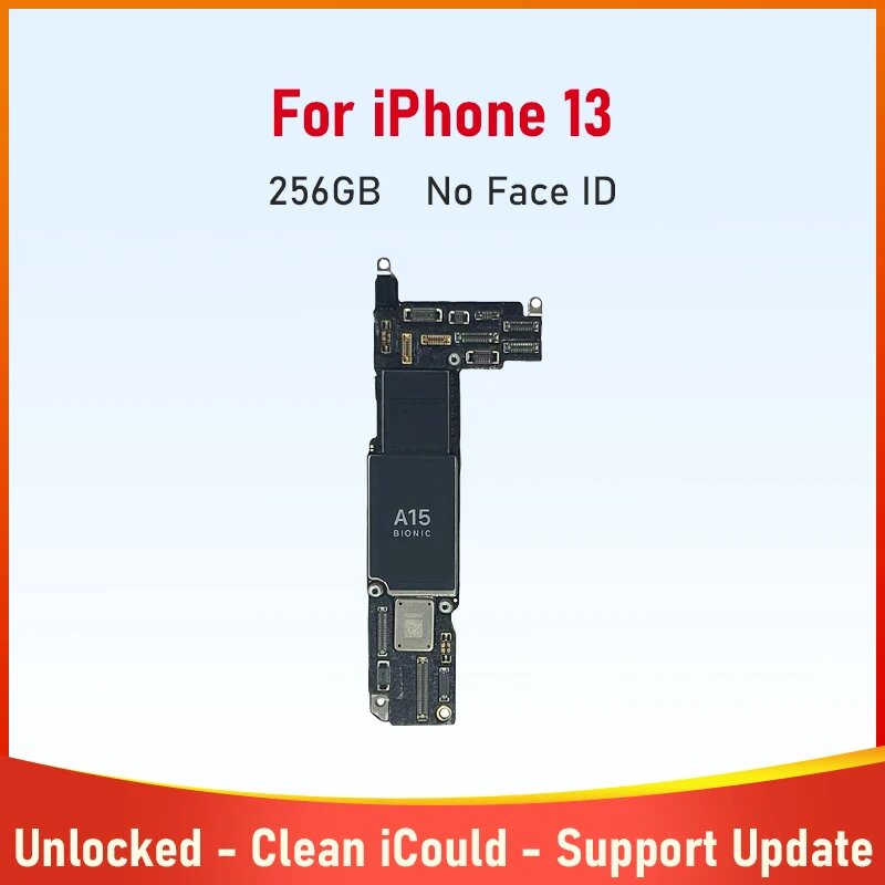 Полностью протестированная материнская плата для iPhone 13 13 Pro 13 Pro Max, 13 256g No Face