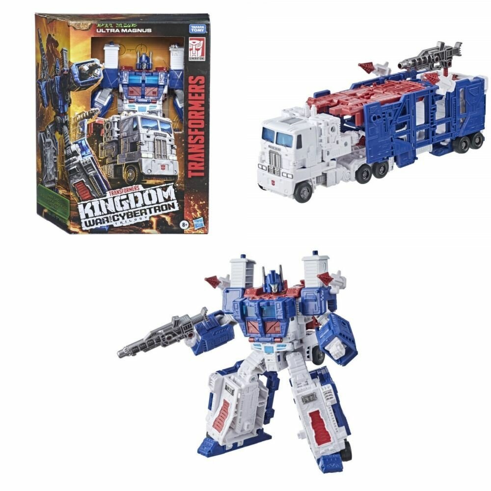 Hasbro Игрушки-трансформеры Generations Война поколений за Кибертрон: Лидер королевства WFC-K20 Ultra Magnus 7,5-дюймовый F0700