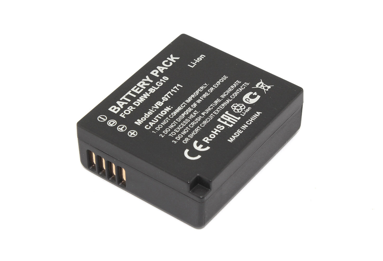 Аккумулятор DMW-BLG10 для камеры Panasonic Lumix DMC-GF6R 7.2V 1800mAh