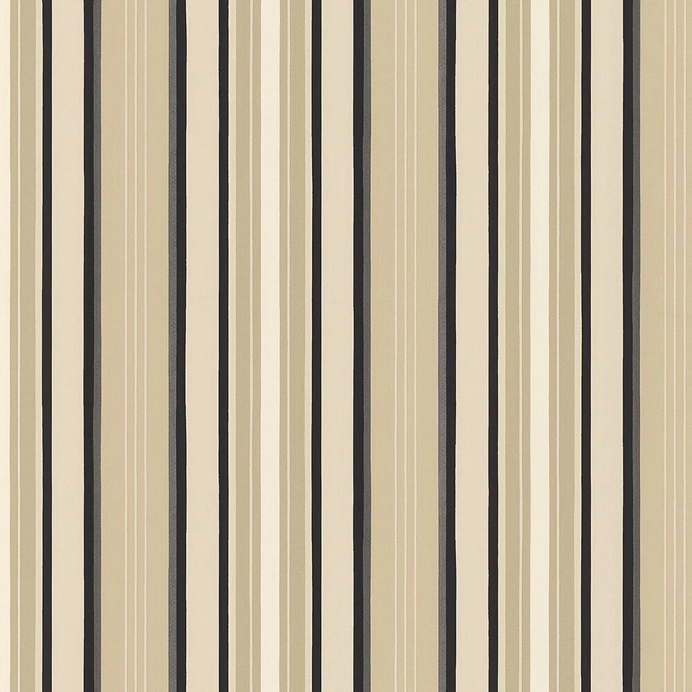 Обои Aura Stripes & Damasks TS28106; 0,53х10,05 м. , бумага , черный