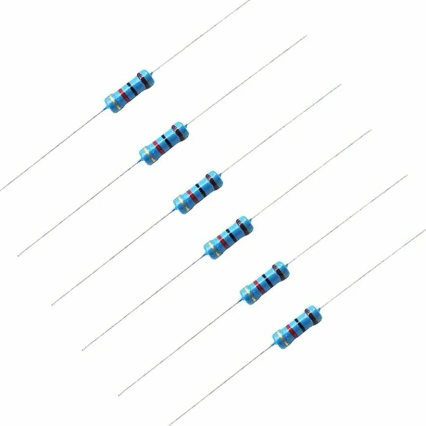 Резисторы металлопленочные 6.8K Ohm, 50шт