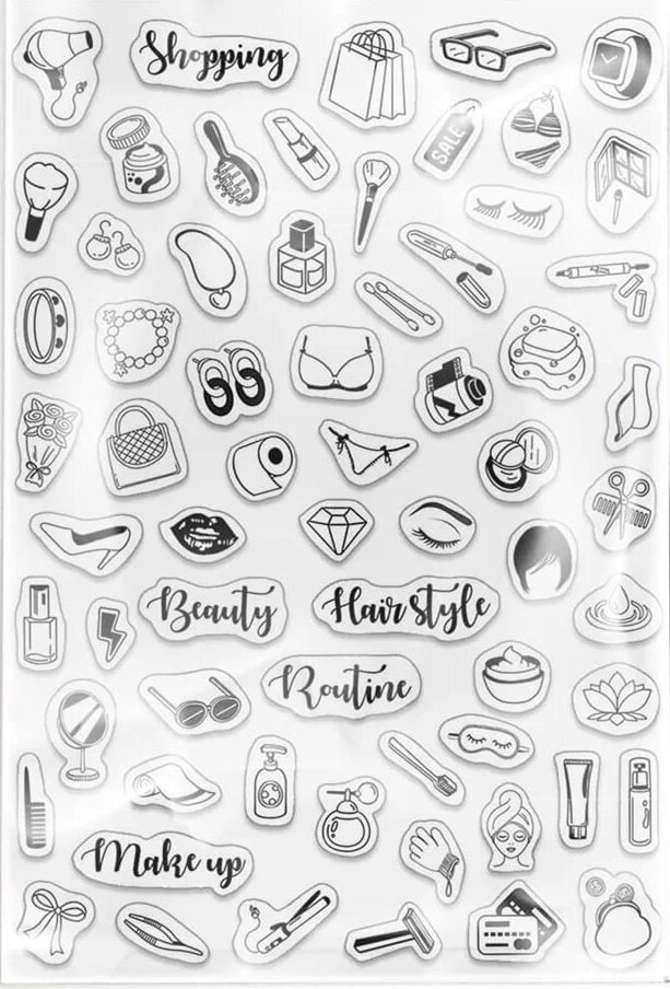 Прозрачный штамп, красивый альбом для скрапбукинга «сделай сам», альбом для открыток, бумажные изделия, силиконовые резиновые роликовые прозрачные штампы 226