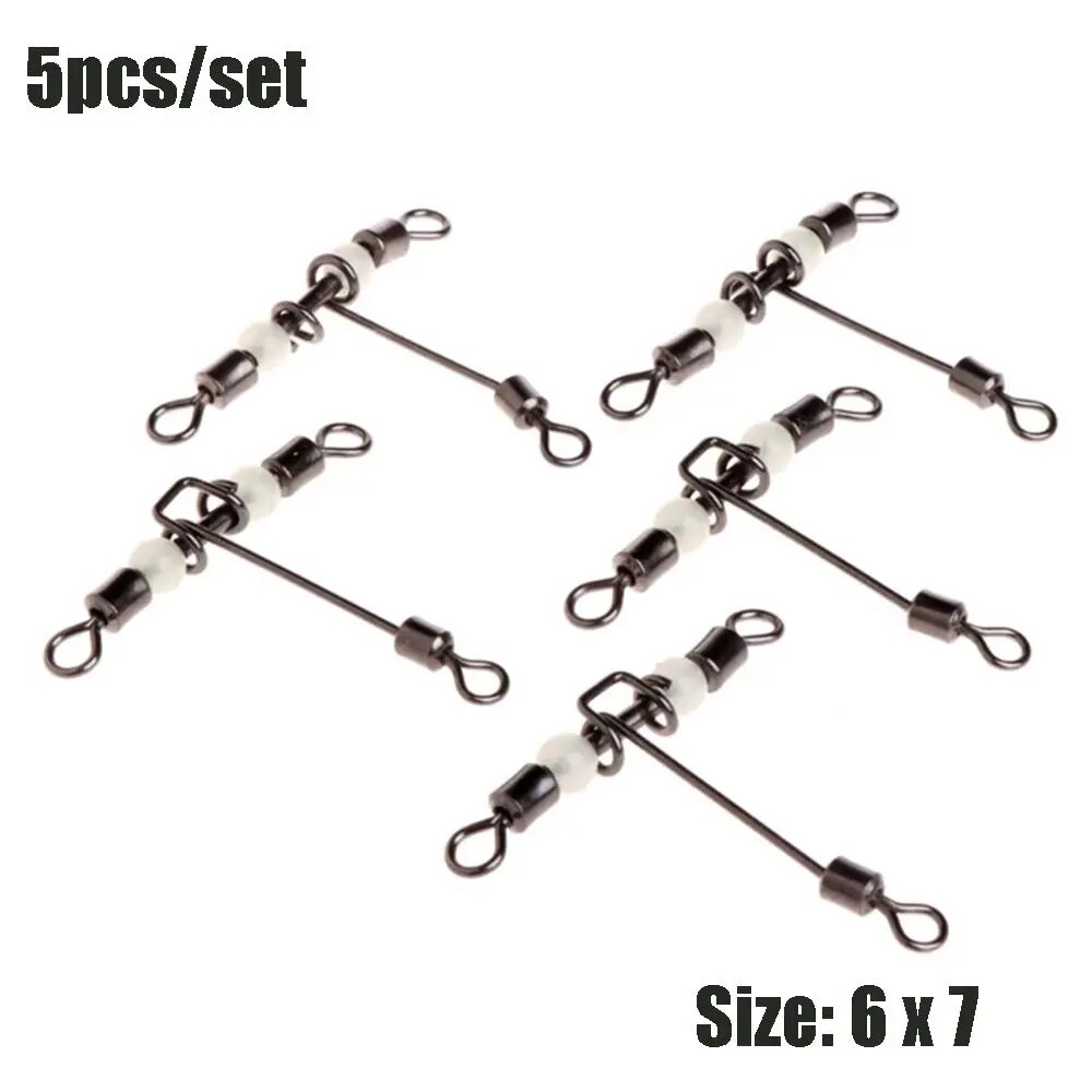 5 шт. Светящиеся т-образные вертлюги из нержавеющей стали C