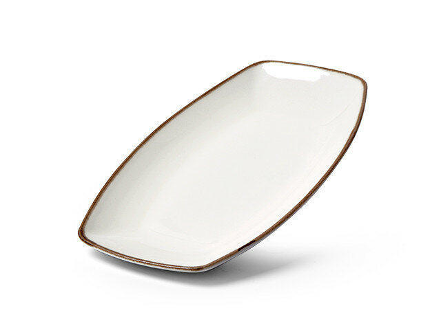 3862 FISSMAN Блюдо овальное BARCELONA 27x15,5см, цвет слоновая кость (фарфор)