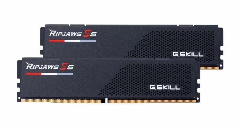 Модуль оперативной памяти G.Skill Модуль памяти 96GB (2x48GB) RIPJAWS S5, DDR5, 5600MHz CL40 (40-40-40-89) 1.25V / F5-5600J4040D48GX2-RS5K / Black