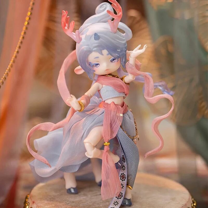 Кукла BJD 1/6 шарнирная Penny Box Antu China Dunhuang Nine Colored Deer Series аниме с одеждой и аксессуарам/Moon Spring