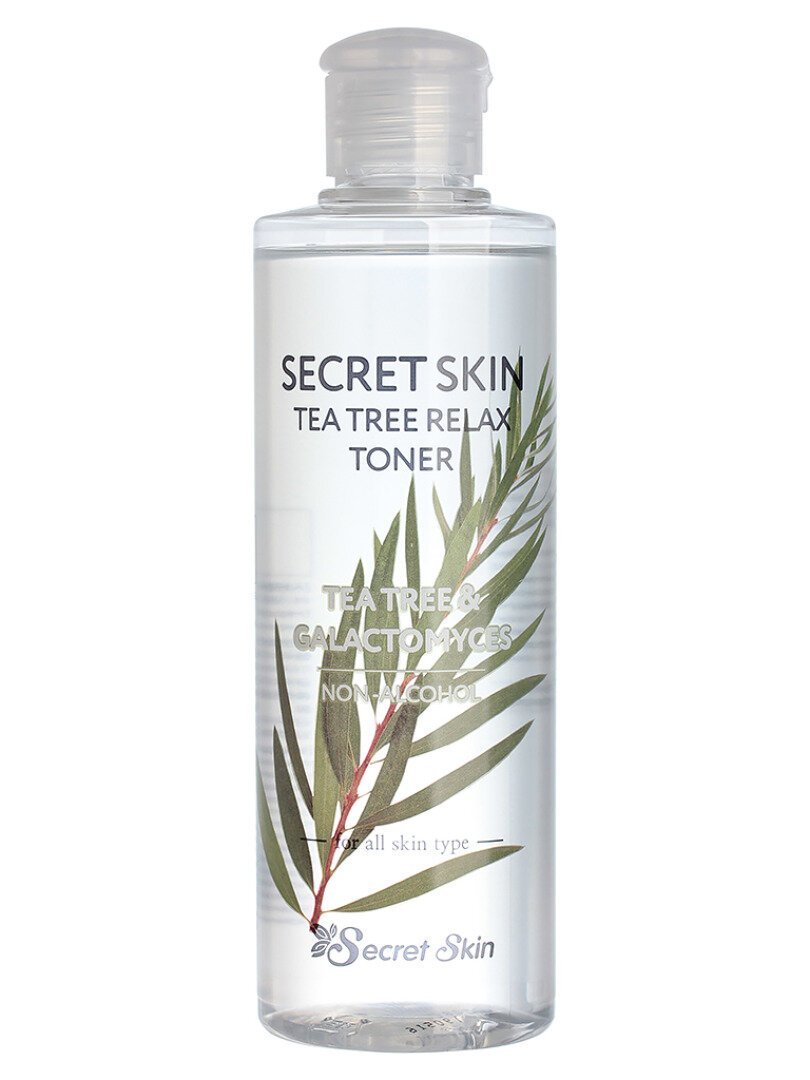 SS Toner Тонер для лица с экстрактом чайного дерева NEW SECRETSKIN Tea Tree Relax Toner
