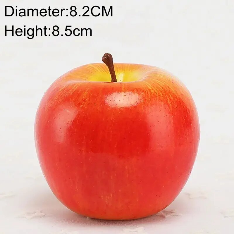 Искусственное яблоко Pink Apple, 8.2x8.5 см