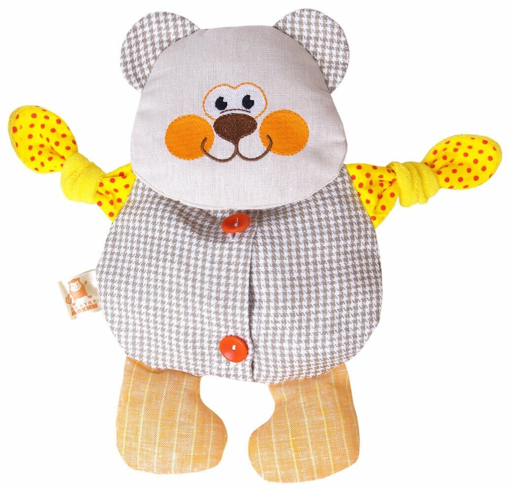 ДокторМякиш Мишутка (31*31см, термогрелка с вишневыми косточками, в пакете, от 3 лет) 178, (ИП Антонов Е. М.)