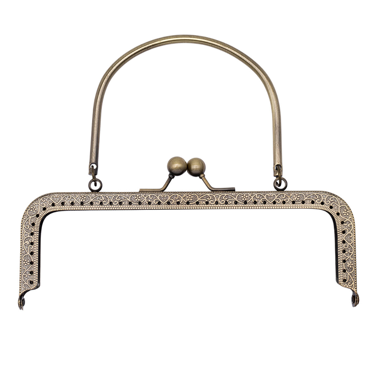 Застежка для сумки фермуар 'Elisabeth', 17,6*6,3 см, Prym (состаренная латунь)