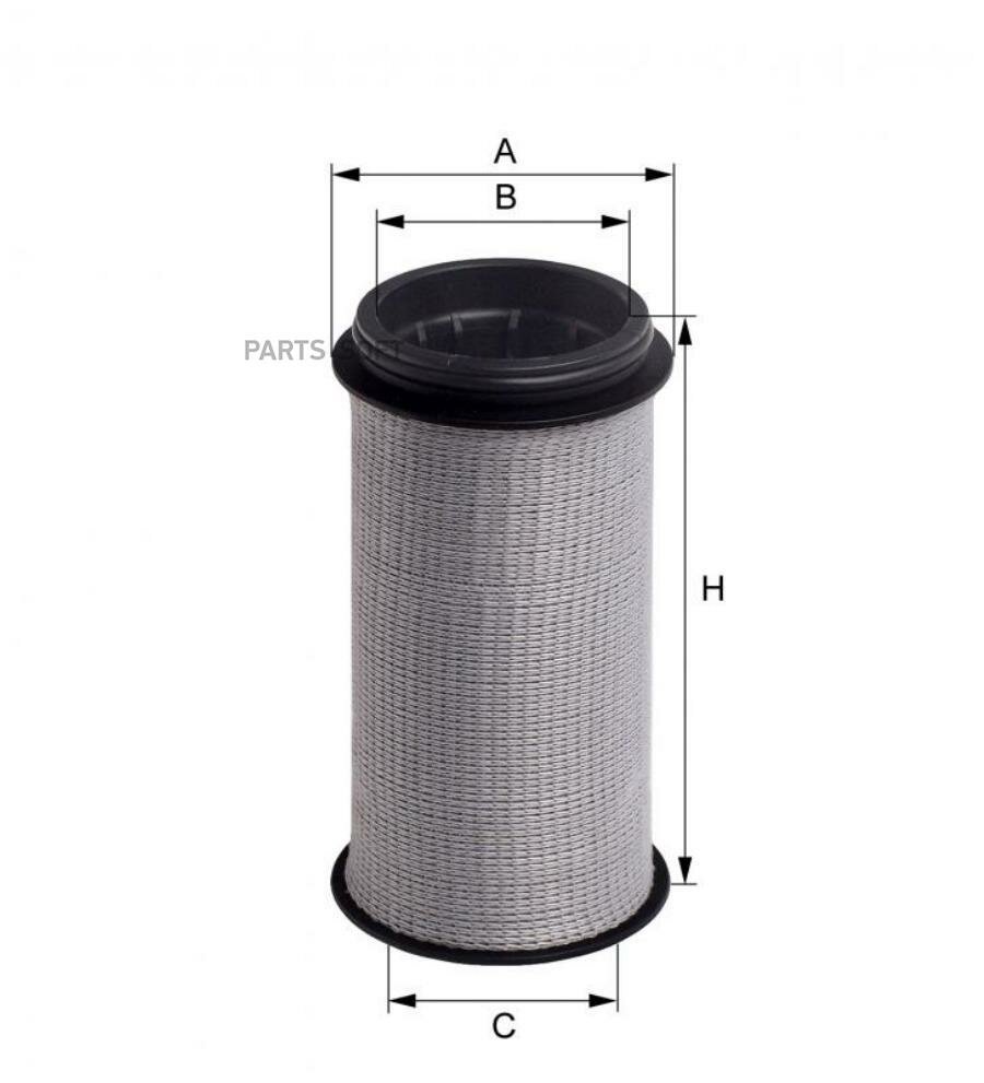 EAS500MD38 HENGST FILTER Фильтр воздушный [вентиляция картера]