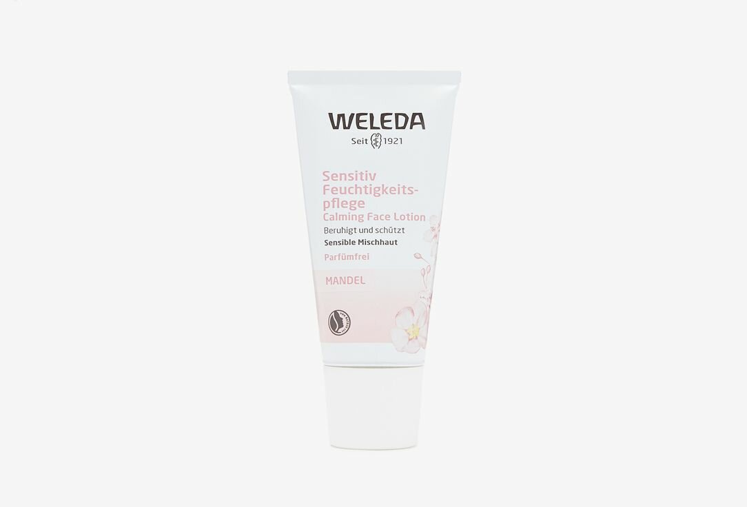 Крем-уход для лица деликатный увлажняющий WELEDA Almond Soothing Facial Lotion 30 мл