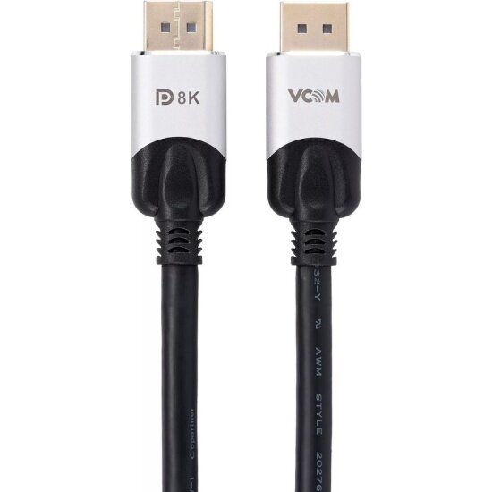 Кабель Vcom DisplayPort v1.4, 8K@60Hz, 10m, медь (CG635-10M)