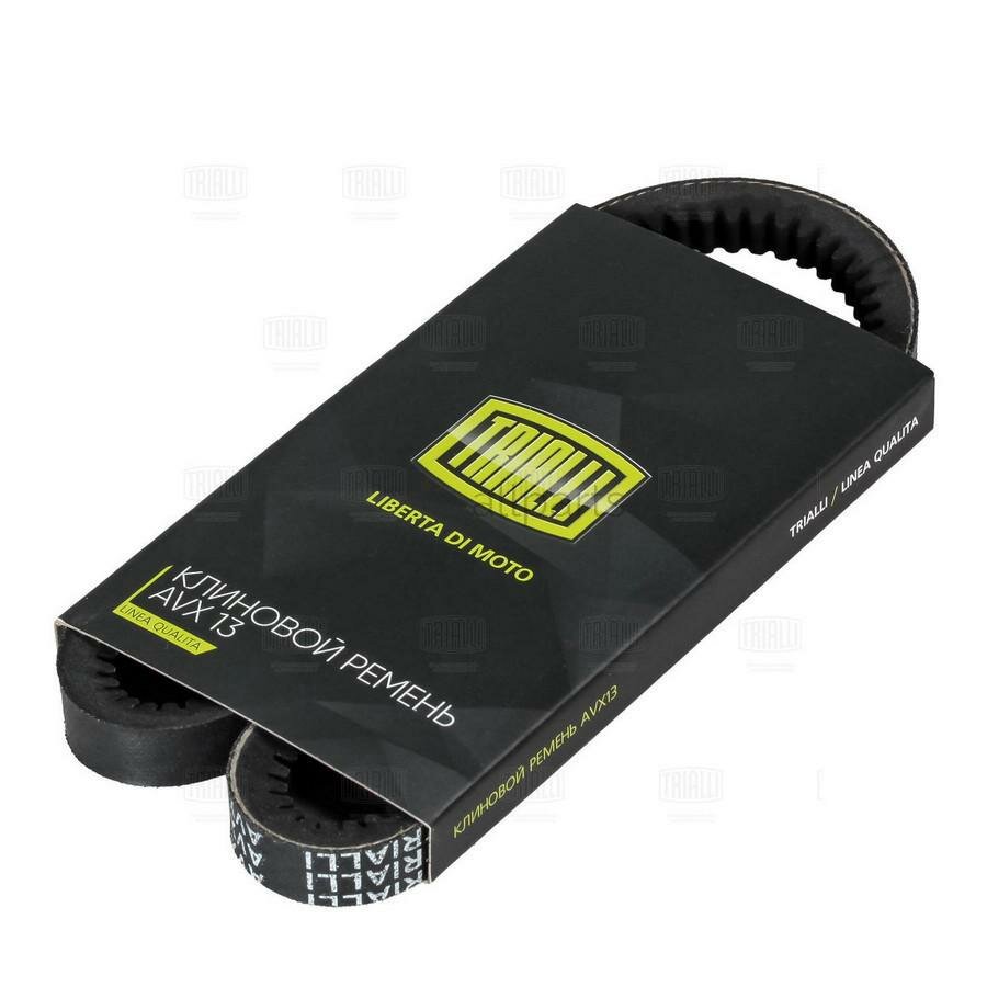 TRIALLI AVX13X775 Ремень приводной для а/м ГАЗель Бизнес (умз. 4216/EvoTech 2.7) зубчатый насоса ГУР TRIALLI AVX13X775