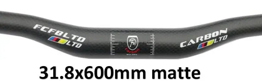 Карбоновый руль FCFB MTB 31,8 мм matte