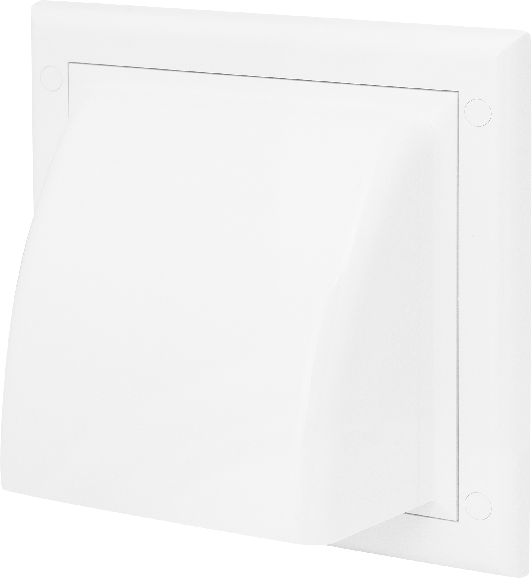 Решётка вентиляционная Equation Awenta D100 105x190 мм ABS-пластик цвет белый