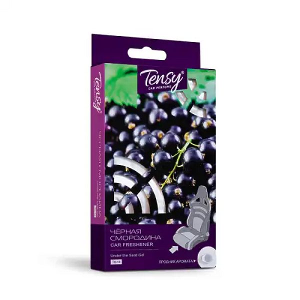 TENSY TK-14 (TK14_TY) ароматизатор tensy под сиденье гель черная смородина\
