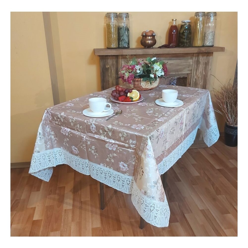 Скатерть прямоугольная Meiwa FPLUS-187 132x180 cm BE