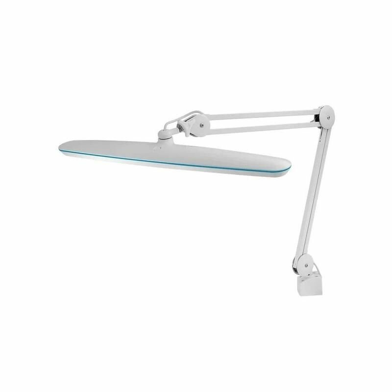 Светильник настольный Lucia LED, на струбцине, белый (L580 Cosmetic)