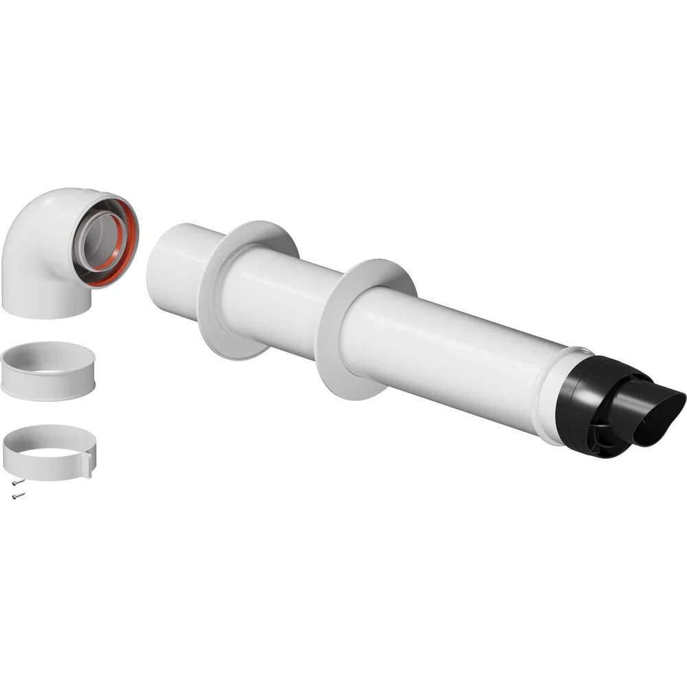 Коаксиальный комплект для котлов KRATS 80/125 CK-80-125, с подключением 80/125