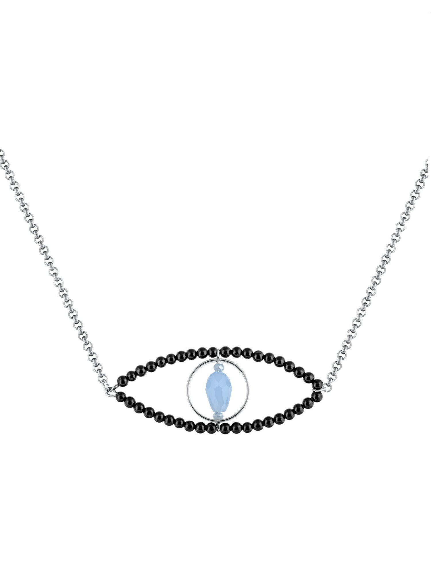 Колье, стекло, агат