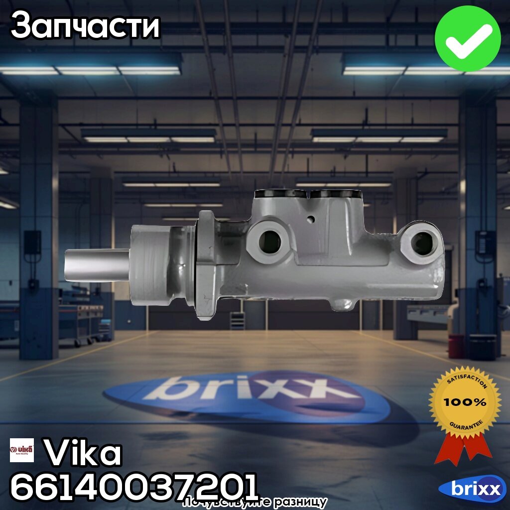Цилиндр Тормозной Главный Audi A3, Skoda Octavia I, Vw Golf 4/Bora 96-10 Vika арт. 66140037201