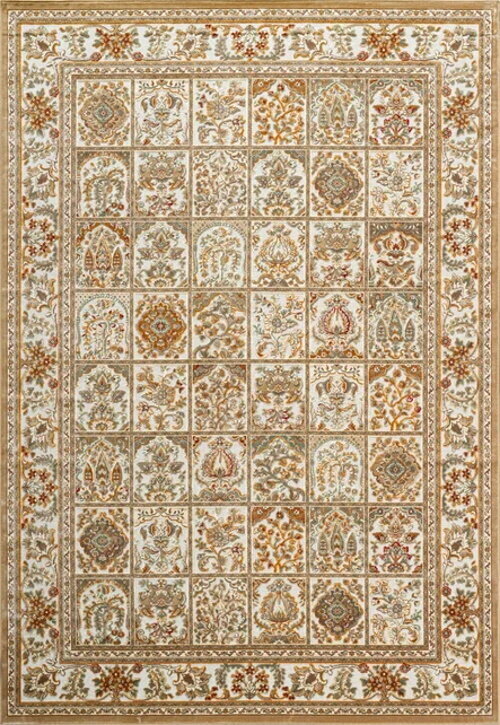 Ковер на пол в гостиную в спальню 240х340 см восточный классический ворс 6 мм 282480 KoverVDom