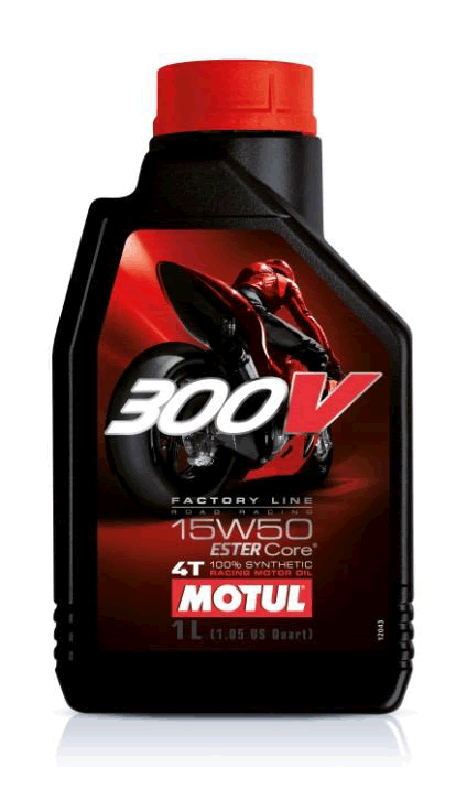 Масло моторное MOTUL 300V 4T FL Road Racing 15W50 1л. 104125
