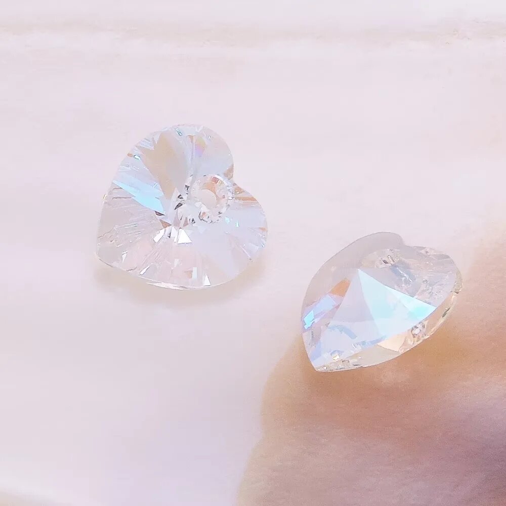 XILION подвеска в форме сердца с кристаллами 10.3X10mm-1Piece, Crystal 001 SHIM