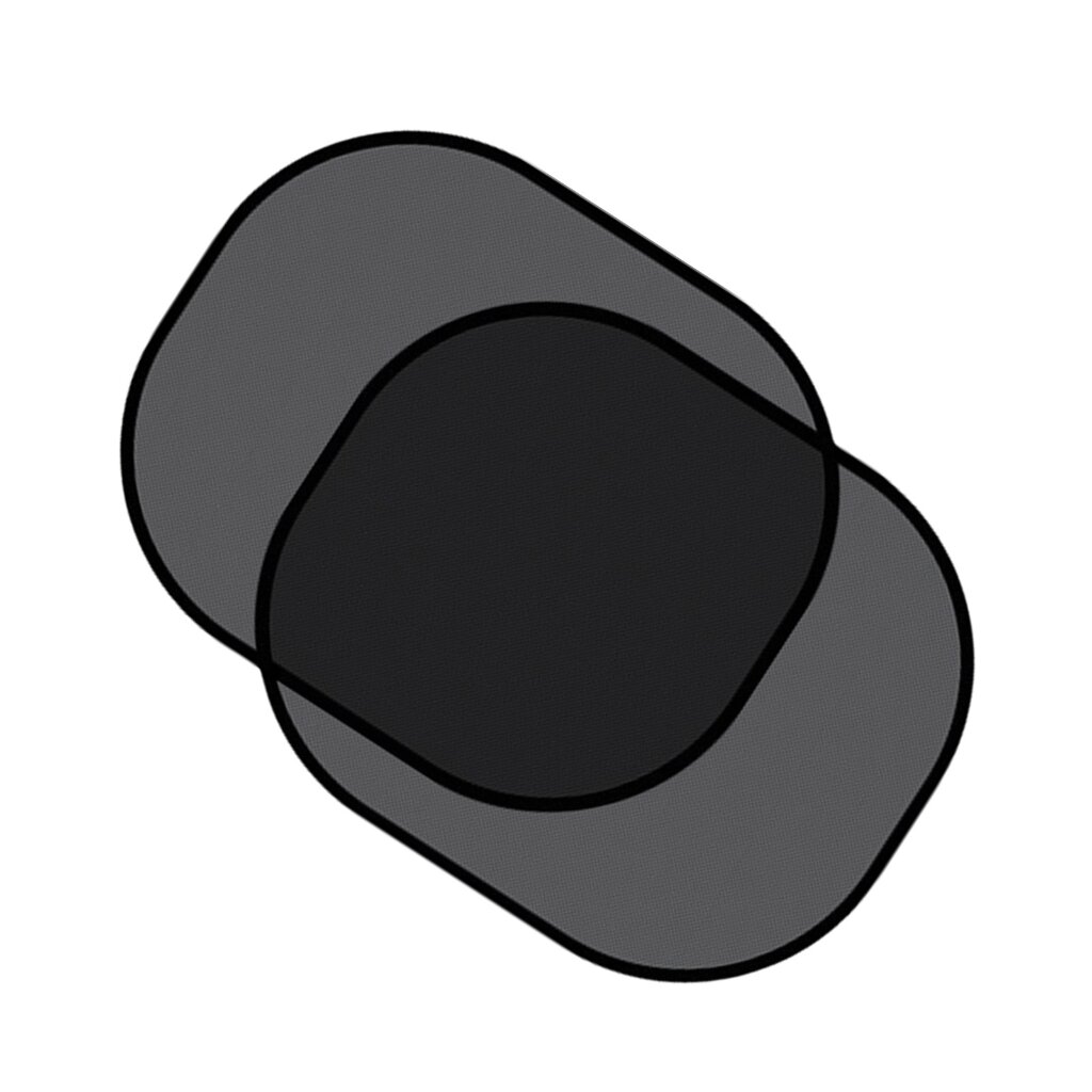 Регулируемое заднее боковое стекло автомобиля, солнцезащитный козырек, дышащий для детей 2x