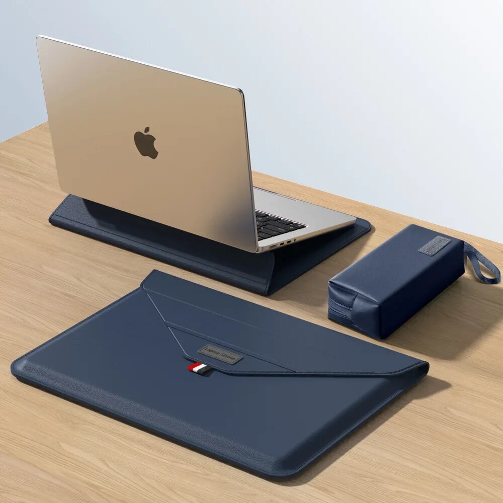 Чeseloldplockaka macbook 13-14 дюймо, темно-синий пакет, 13-14,2 дюйма, полиуретан, сумка, navy blue, SKU00889