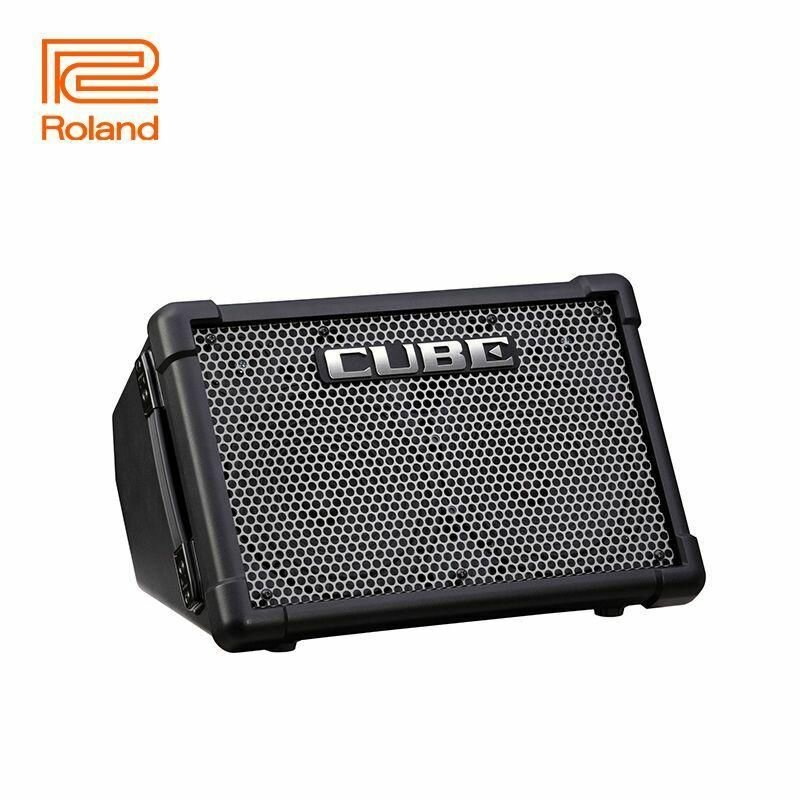Roland Cube Street EX Усилитель для акустической электрогитары и автобаса на батарейках 50-ваттный стереоусилитель-динамик-X
