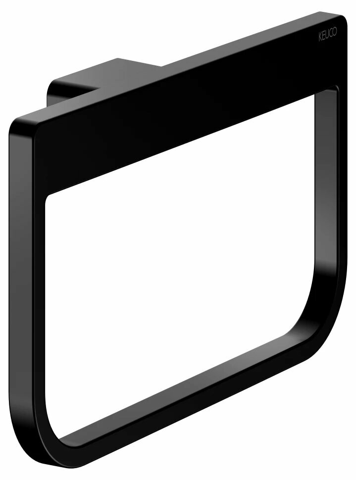 Полотенцедержатель кольцо KEUCO Aveno 14621370000 черный матовый